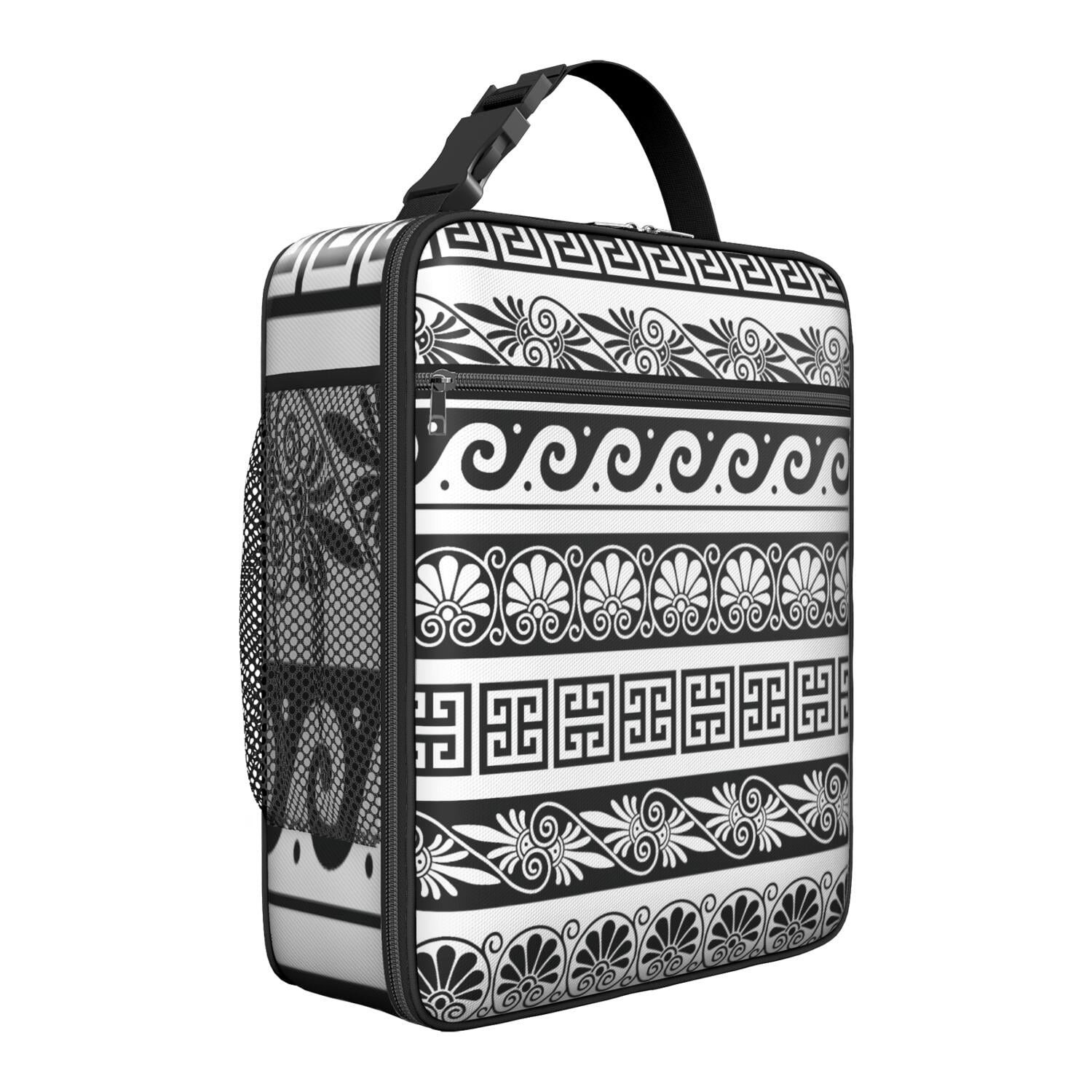 Boho Tribal Lunch Box for Men – Reusable Insulated Small Lunch Bag with ...