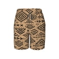 Boho Tribal Pattern Beach Pants Lightweight Teen Shorts with Mesh ...