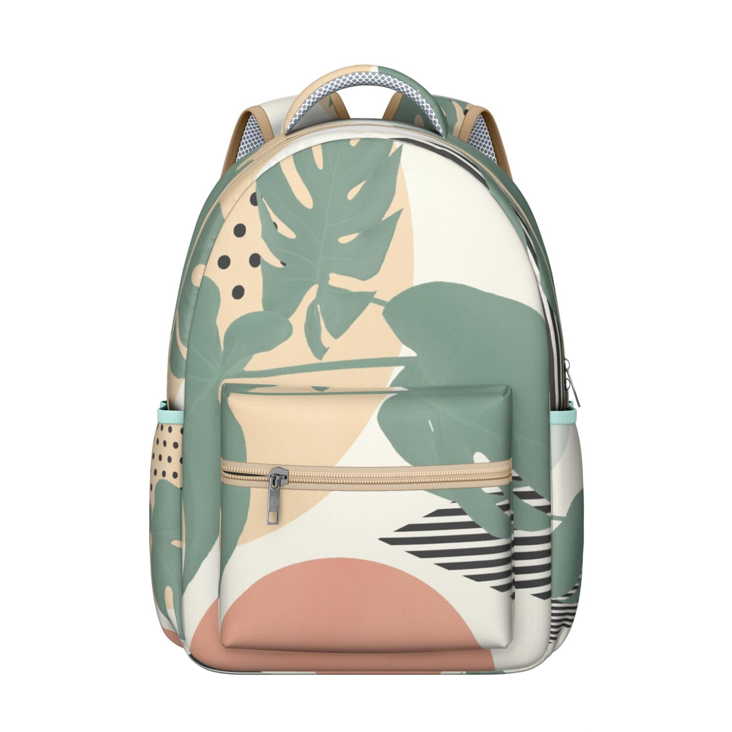 Boho Tribal Print Daypack - Retro Design & Heavy Duty Oxford ...