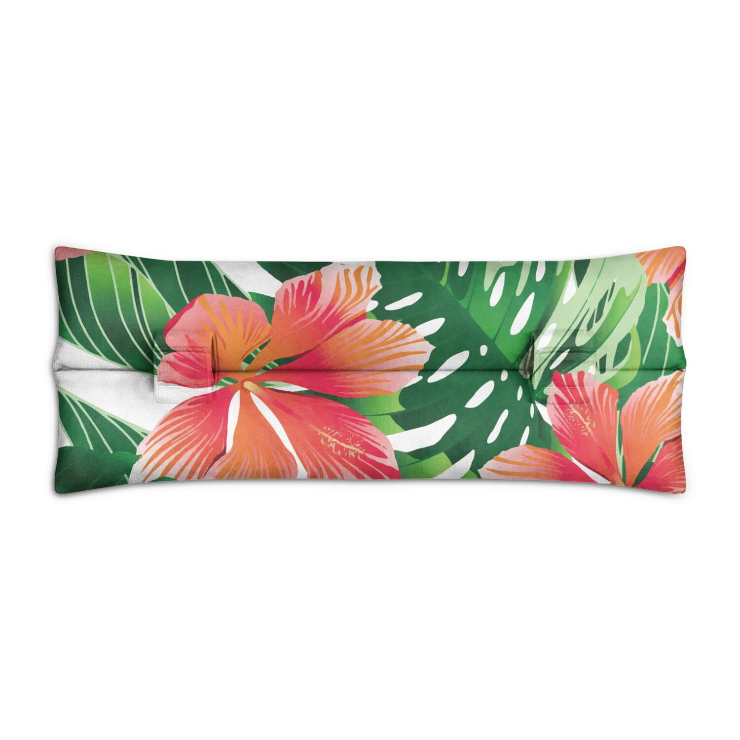 Boho Tropical Flowers Post Surgery Seatbelt Pillow - Soft Chest ...