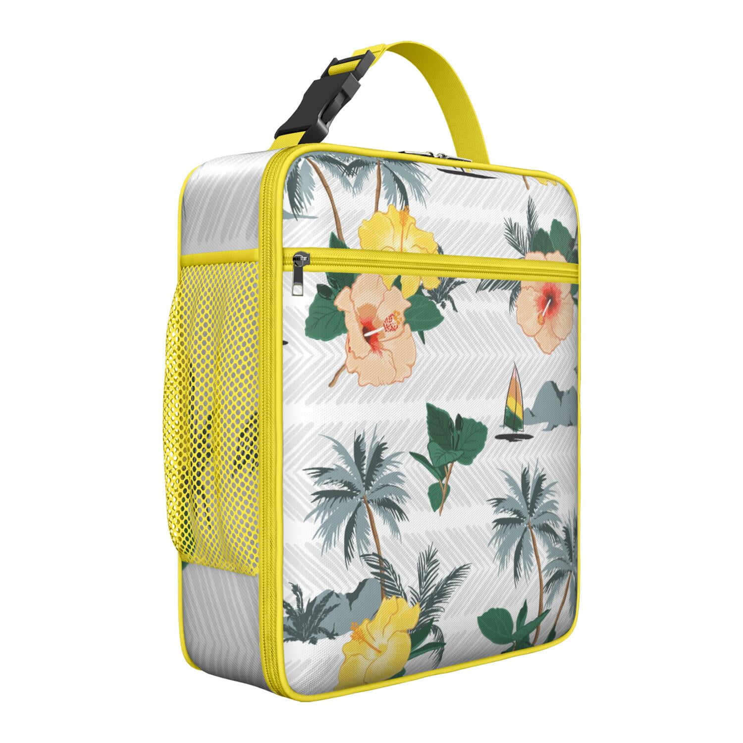 Boho Tropical Insulated Lunch Bag – Hawaiian Island Classic Thermal ...