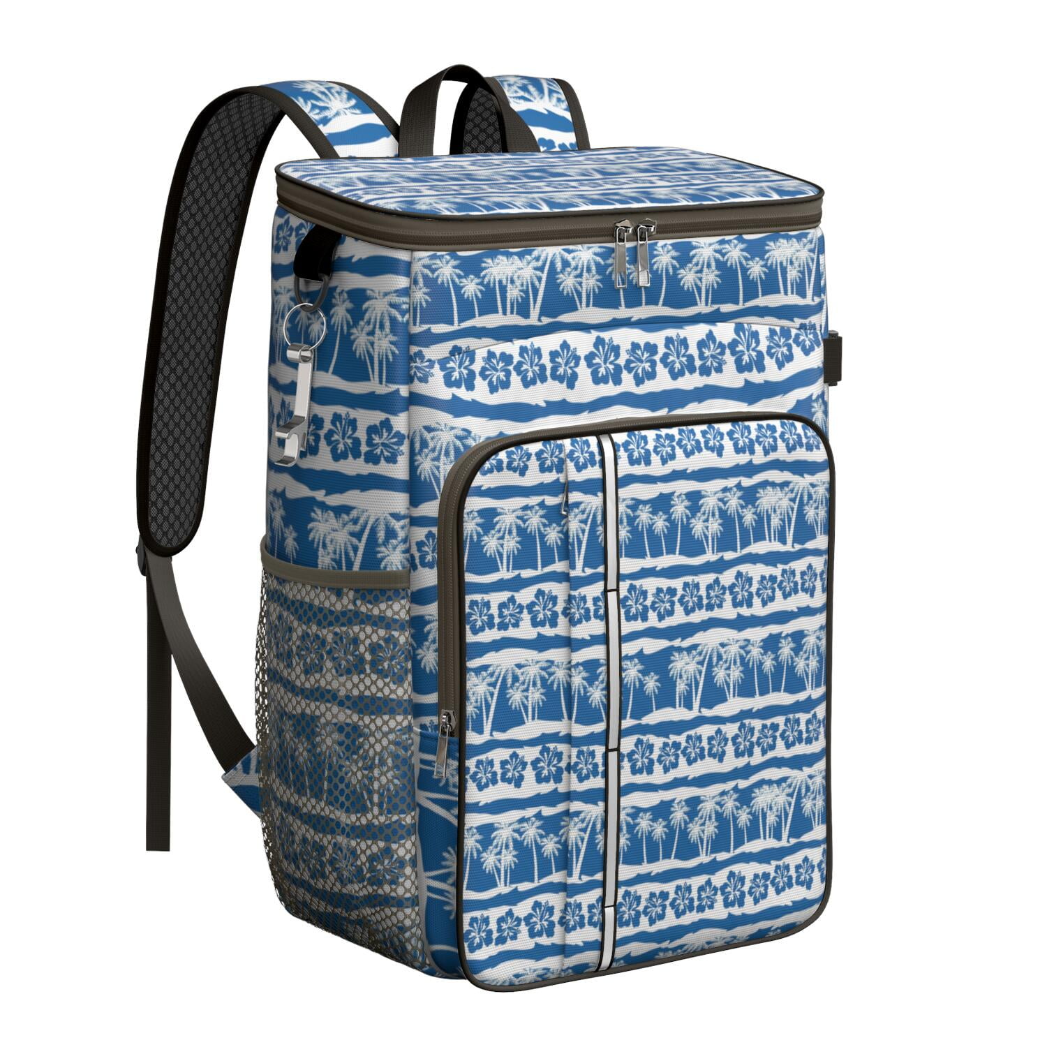 Boho Tropical Paradise Insulated Backpack Cooler - 20L Soft Cooler Bag ...