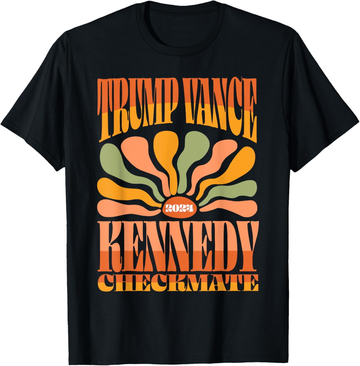 Boho Trump Kennedy Checkmate 2024 Election President T-Shirt - Walmart.com