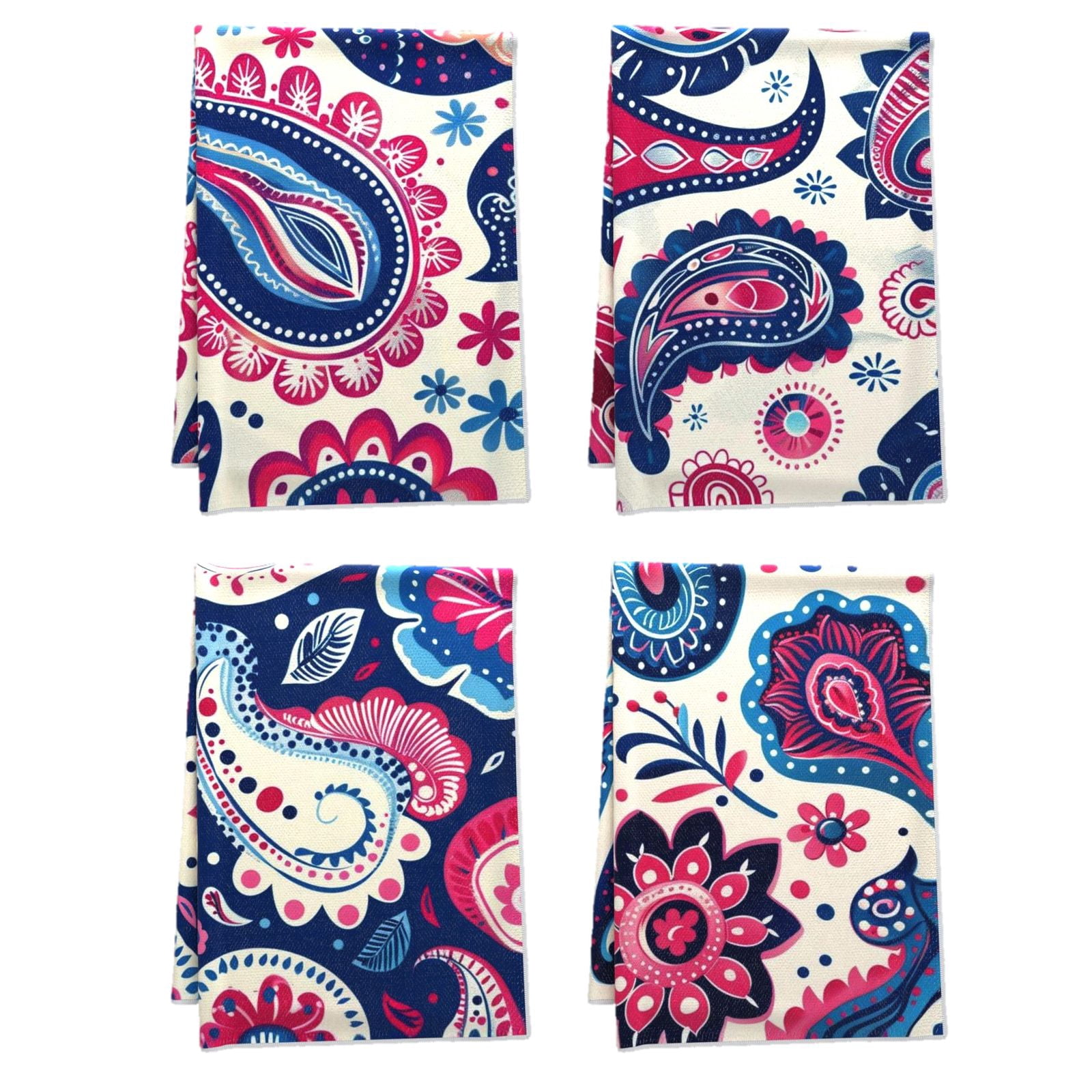 Boho Versatile Bathroom Towel Handy Symmetrical Minimalistic Decorative ...