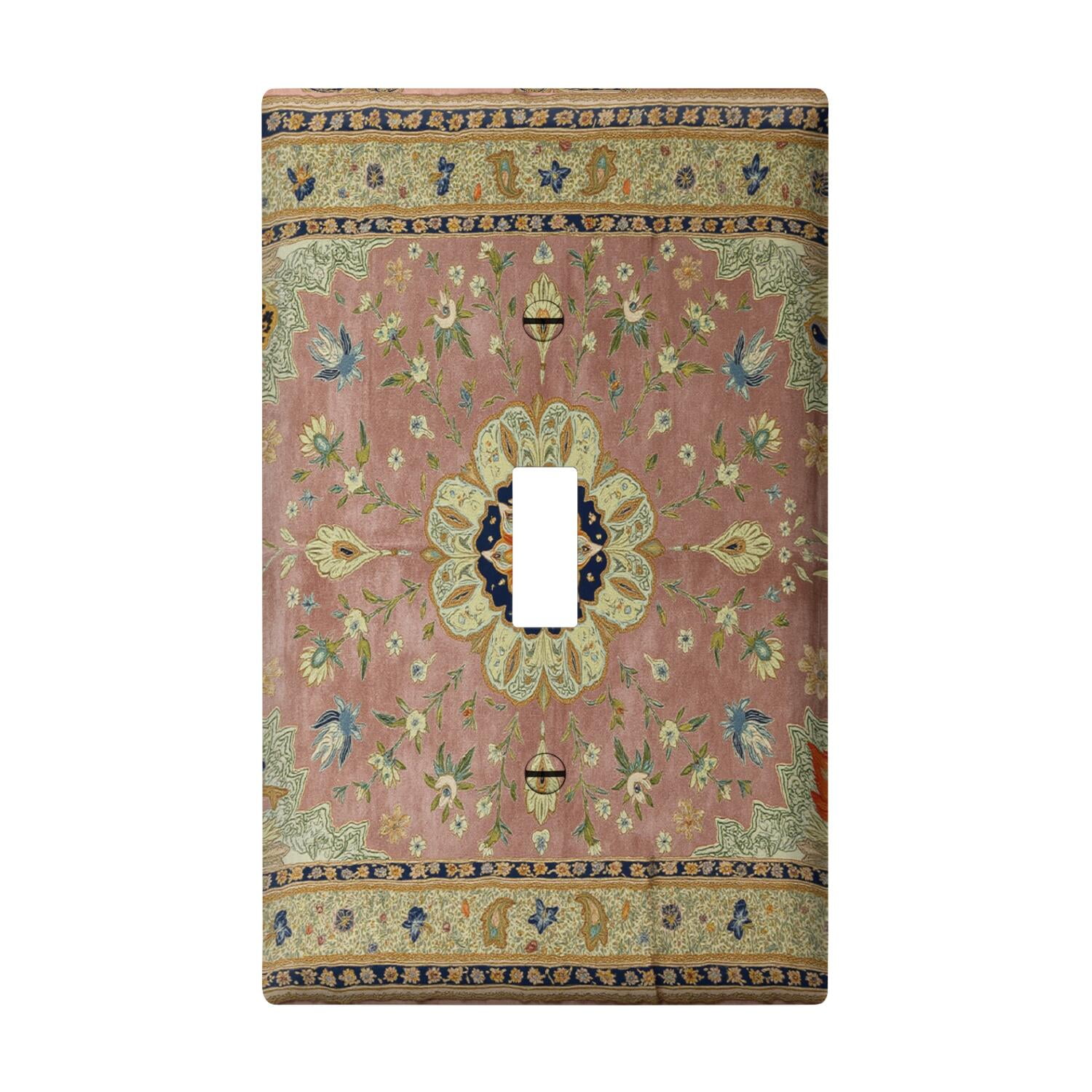 Boho Vintage 1 Toggle Switch Cover Funky Vintage Boho Decorative One ...