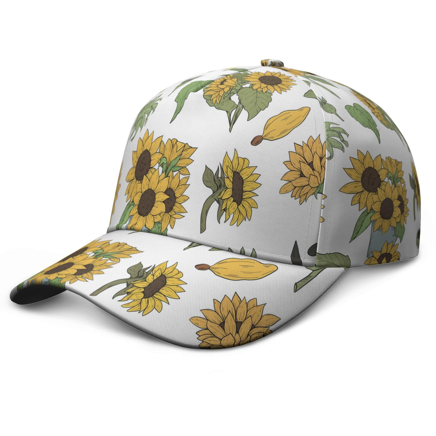 Boho Vintage Baseball Cap – Sunflower Rustic Farmhouse Country Dad Hat ...