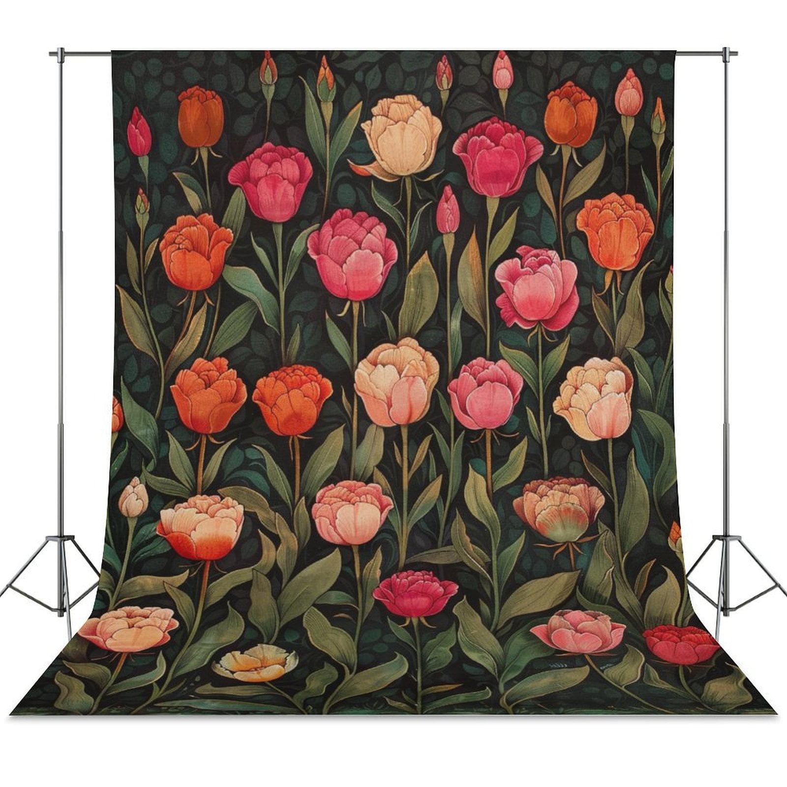 Boho Vintage Floral Backdrop Background for Photography Photo Booth ...