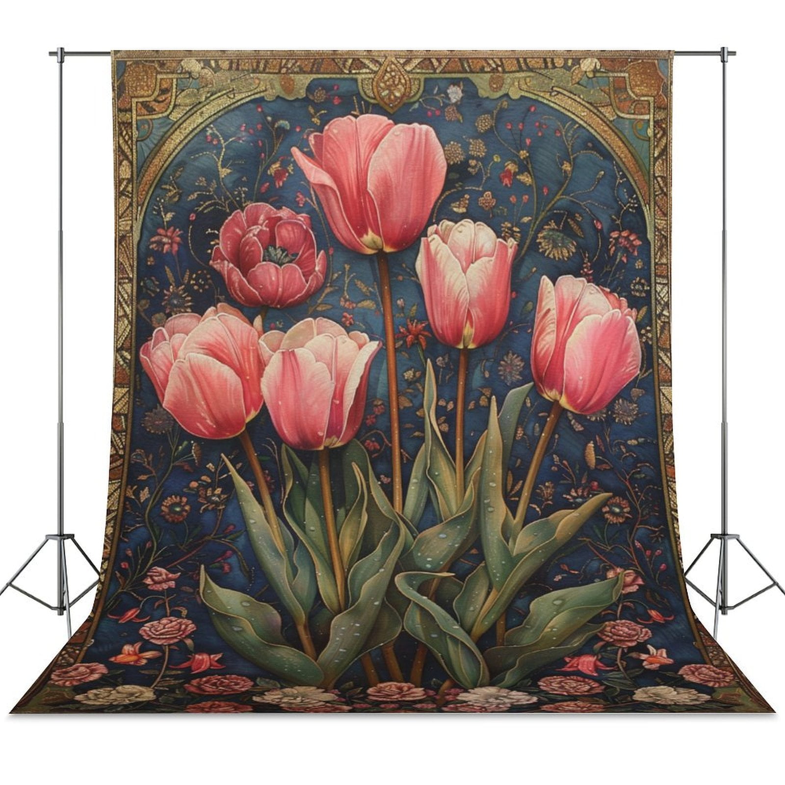 Boho Vintage Floral Backdrops for Photography Kids Adult Photo Booth ...