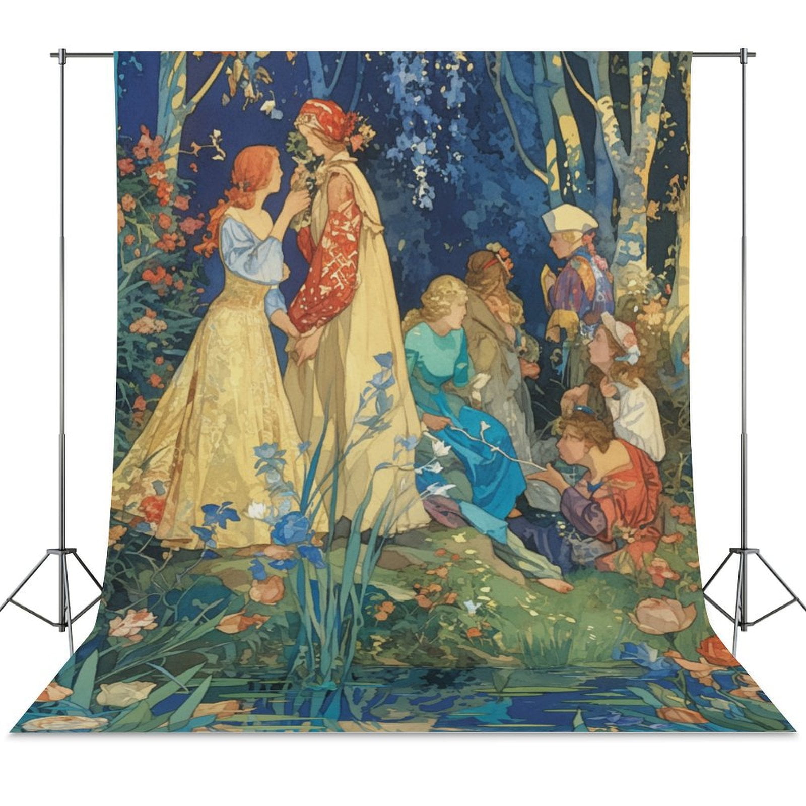 Boho Vintage Floral Backdrops for Photography for Party Backdrop ...