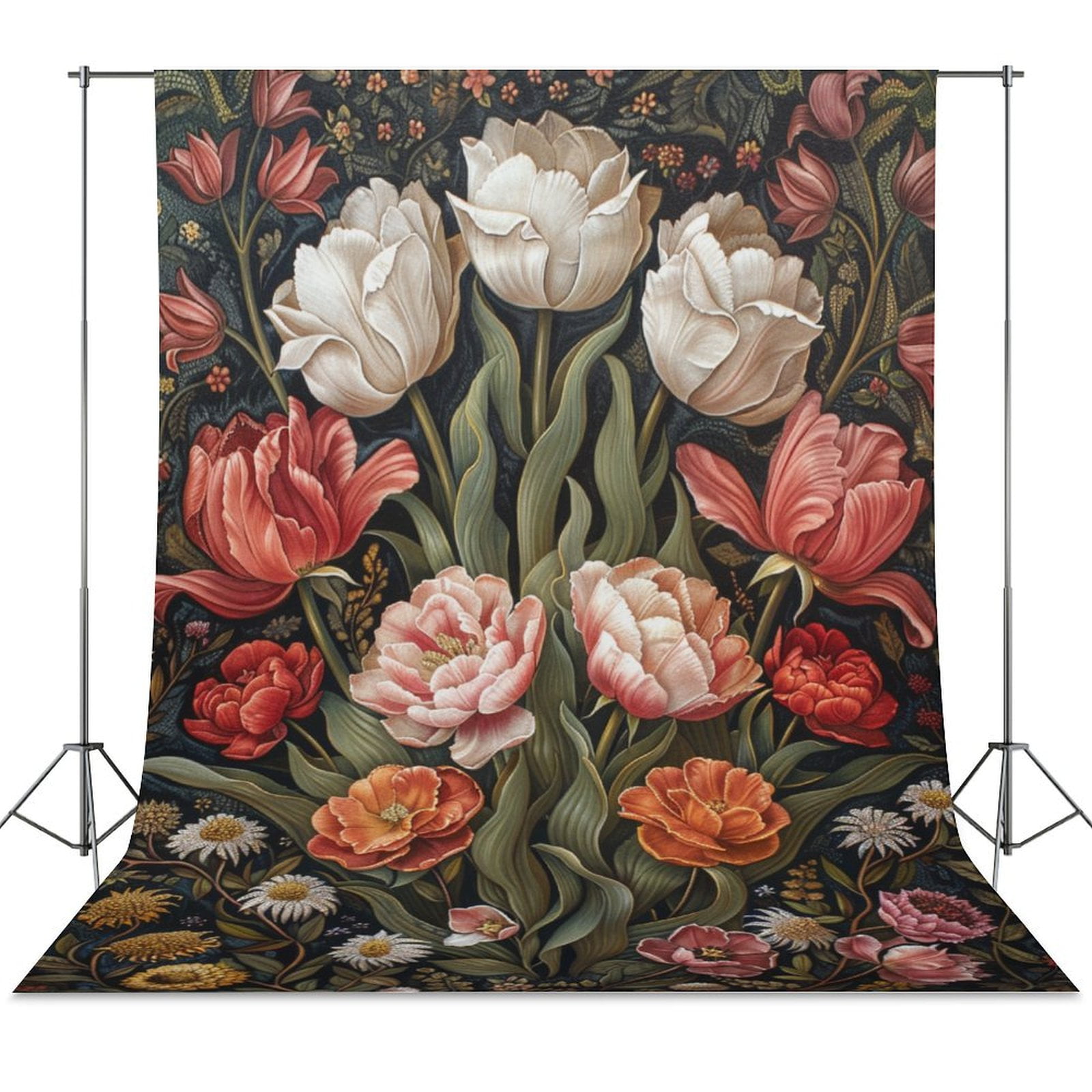 Boho Vintage Floral Backdrops for Photography for Party Backdrop ...