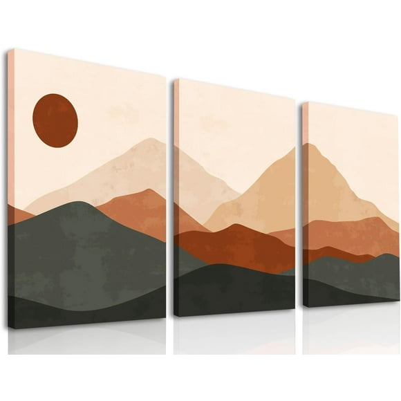 Minimalist Mountain Art