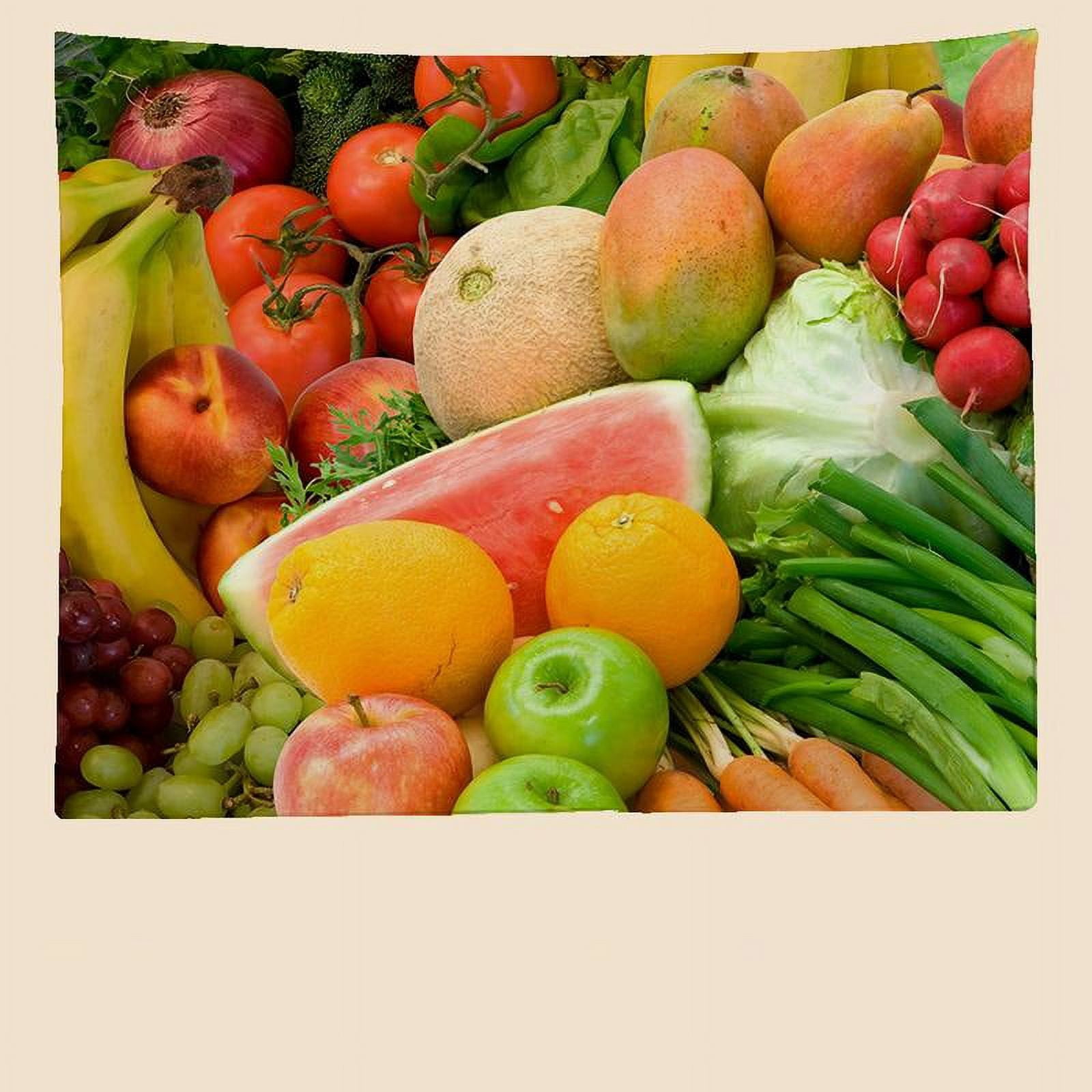 Boho Wall Hanging Fruit Tapestry Art Hippie Home r Bedroom Living Room ...