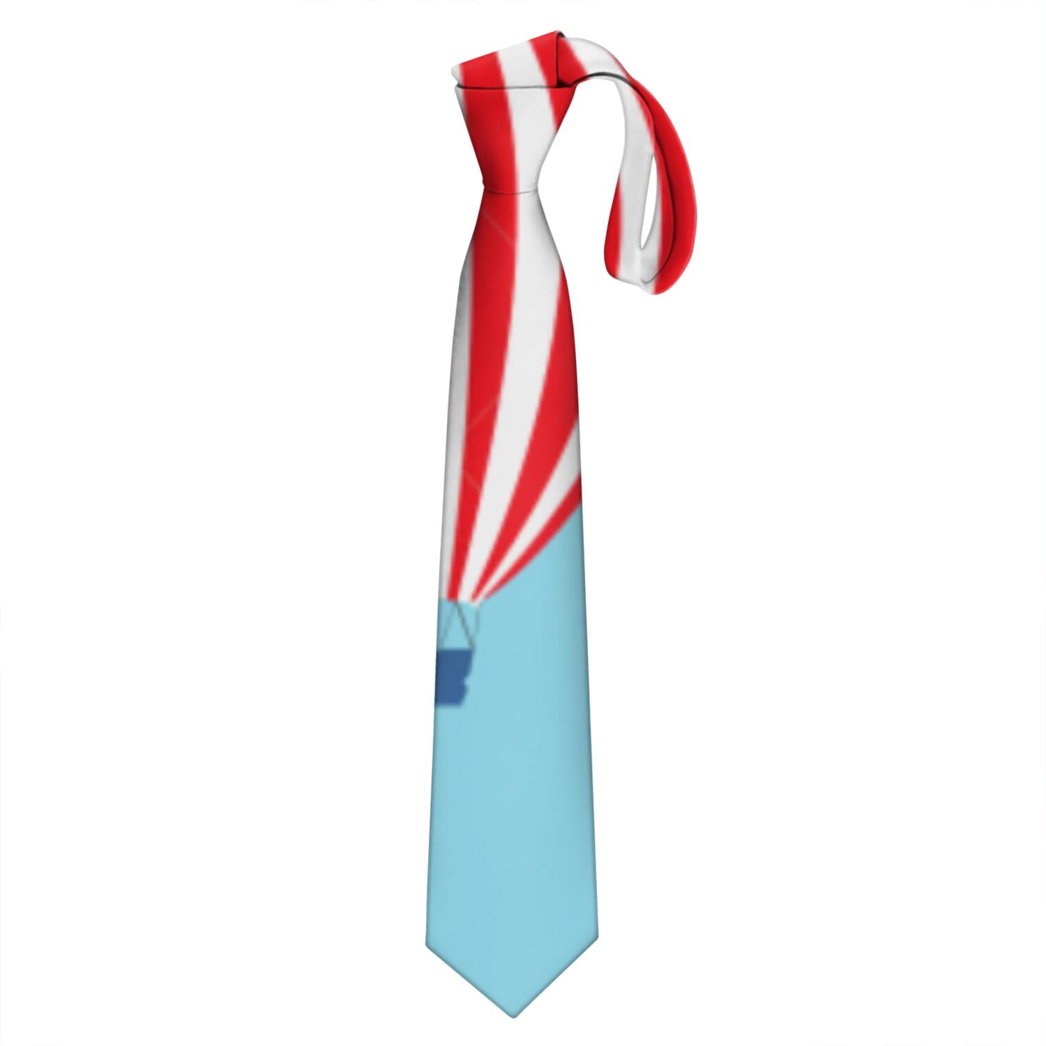 Boho Watercolor Abstract Men's Tie - 58.3" Wrinkle-Free Satin Necktie ...