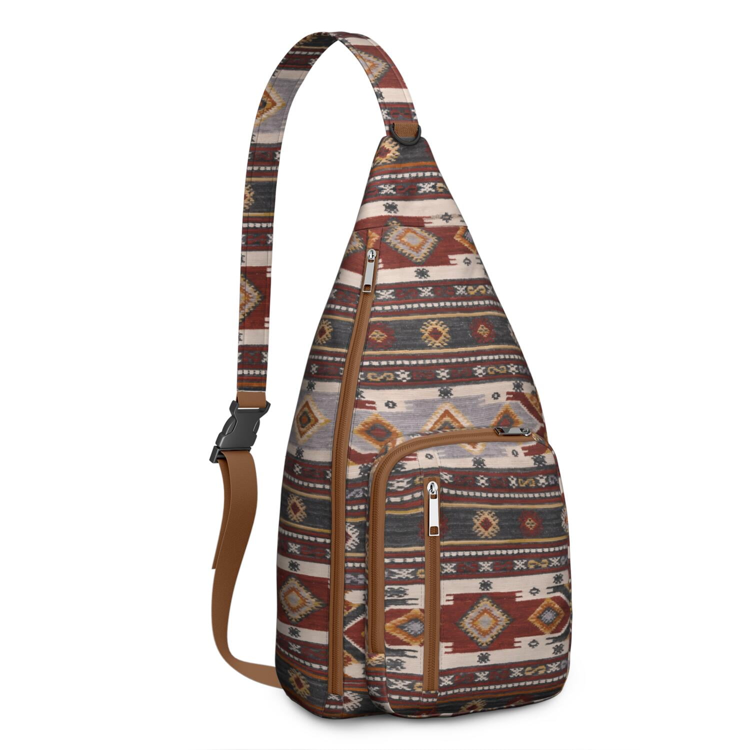 Boho Waterproof Hiking Sling Backpack for Women – Retro & Rustic ...