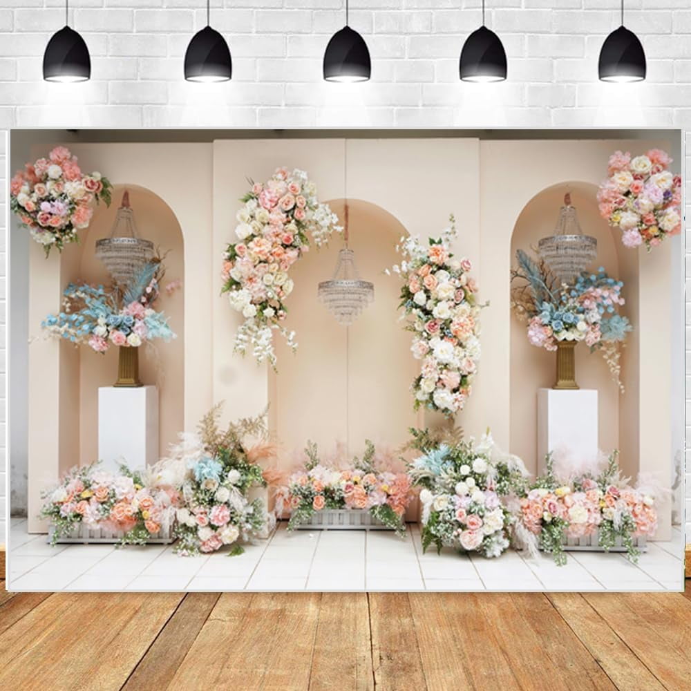 Boho Wedding Backdrop for Cradle Ceremony Proposal Bridal Shower Party ...