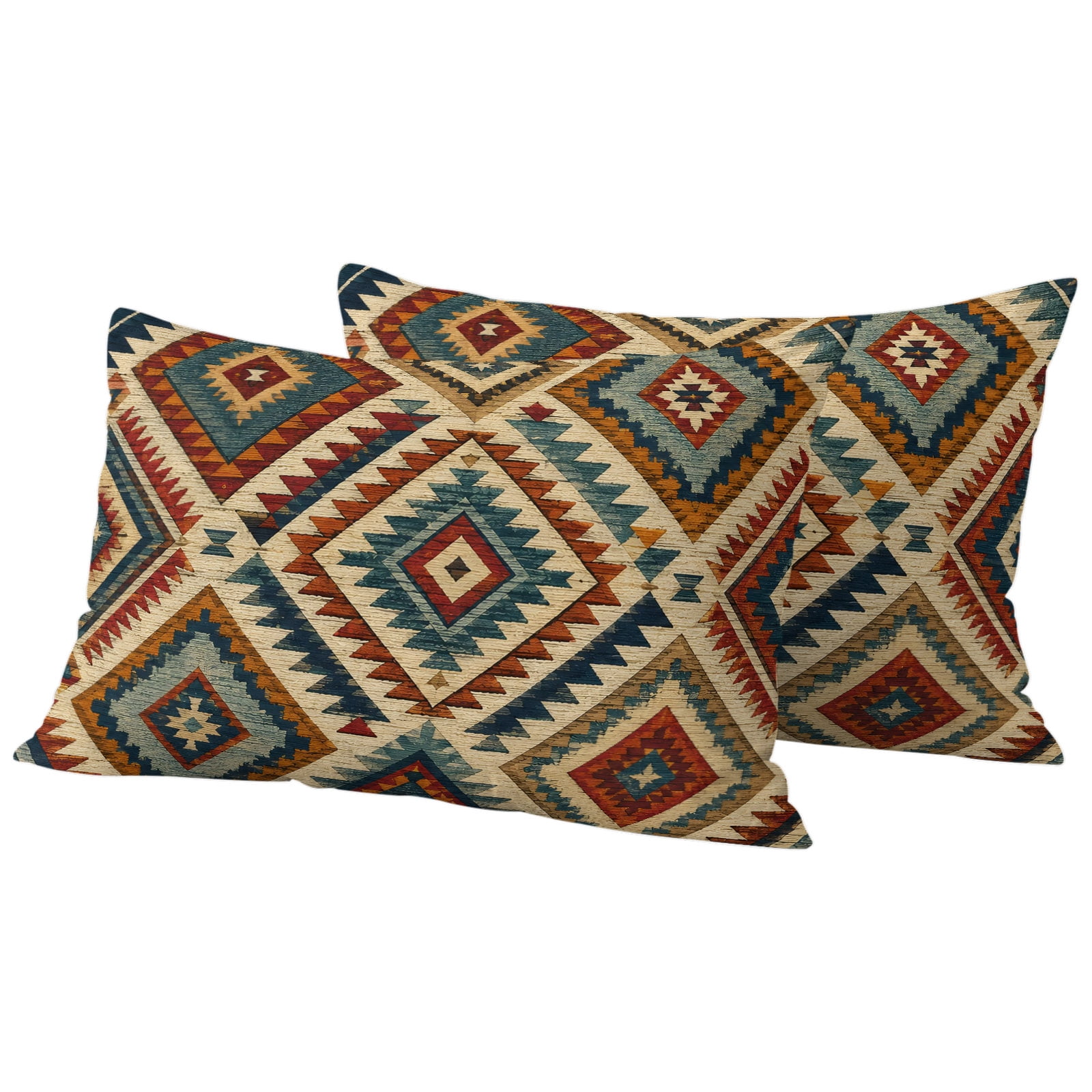 Boho Western Outdoor Waterproof Pillow Covers, Farmhouse Modern ...