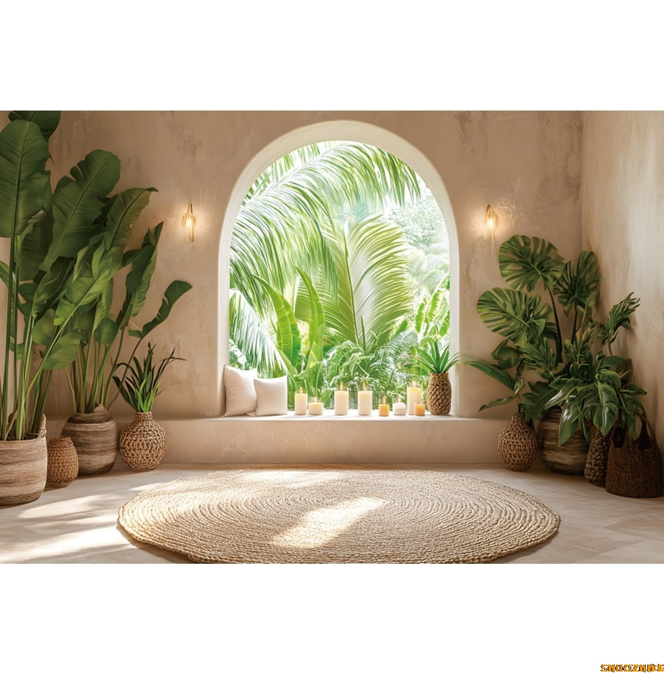 Boho Wide Arch Wall Backdrop Kids Adult Birthday Party r Wedding ...