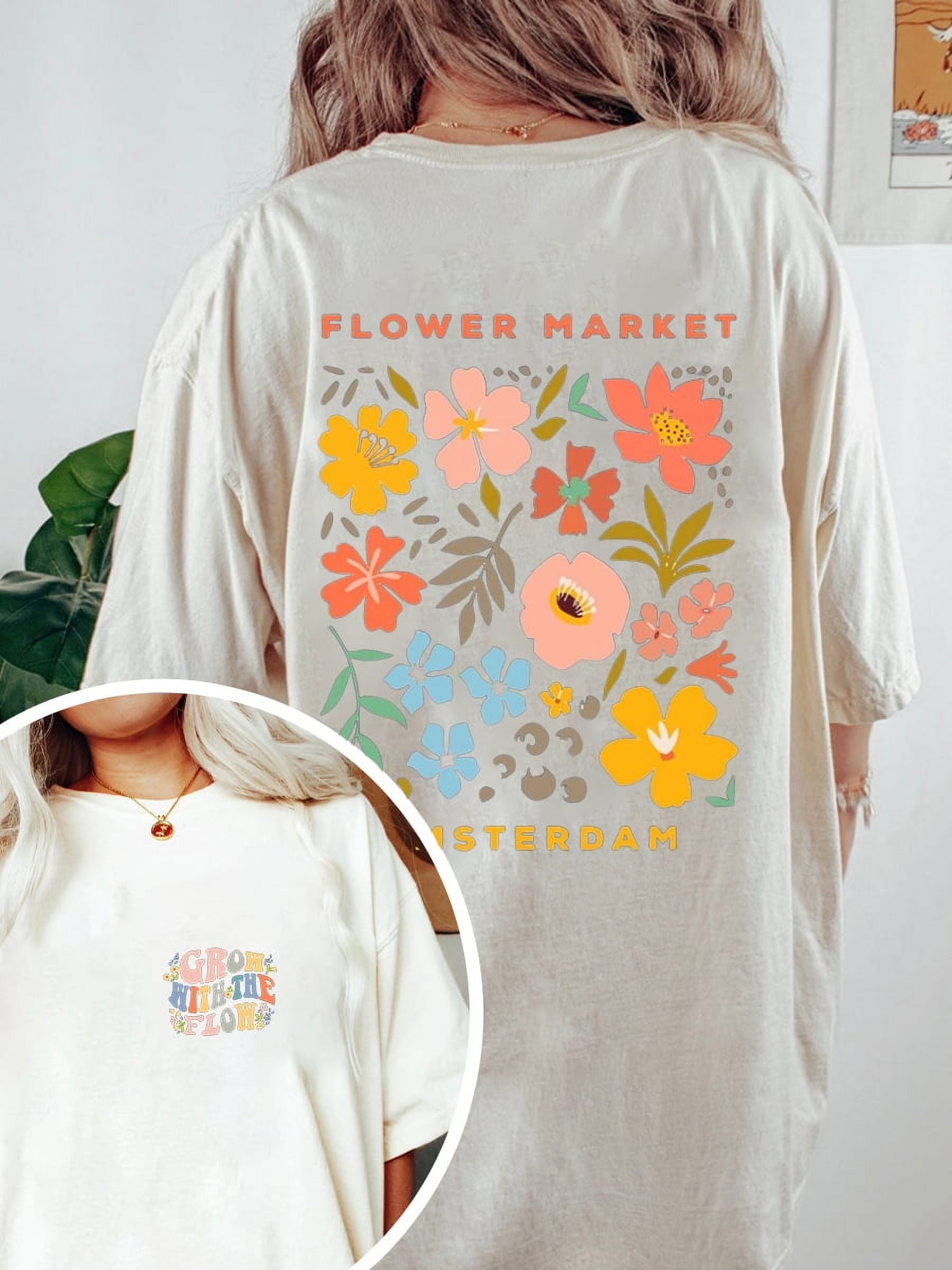 Boho Wildflower T-Shirt - Walmart.com