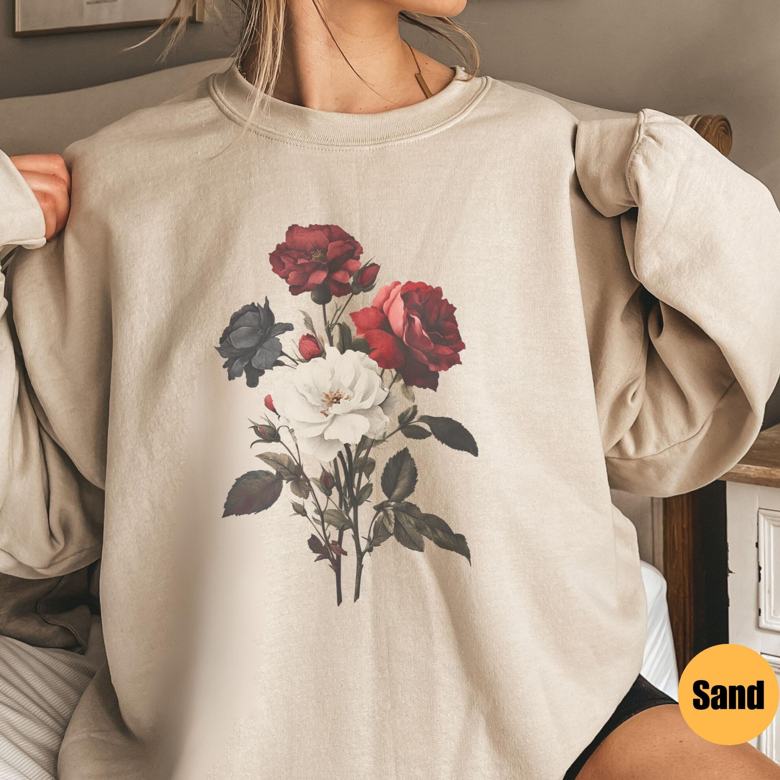 Boho Wildflowers Cottagecore T-Shirt, Gift For Her, Flower Shirt ...