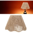 Boho Woven Rope Lamp Shade, universal E27 E14 compatible fitting, odor ...