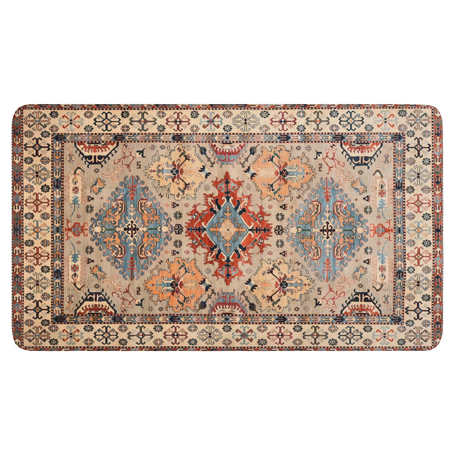 Boho Yellow Carpet Door Mat Welcome Door Mat for Front Door, Home ...
