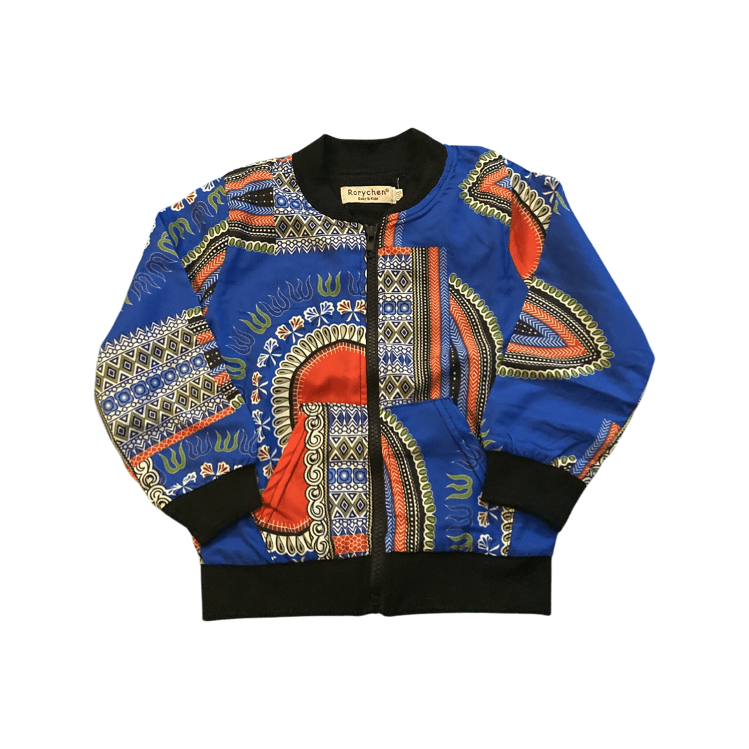 Bohoemian Blue Zip Up Jacket - Walmart.com