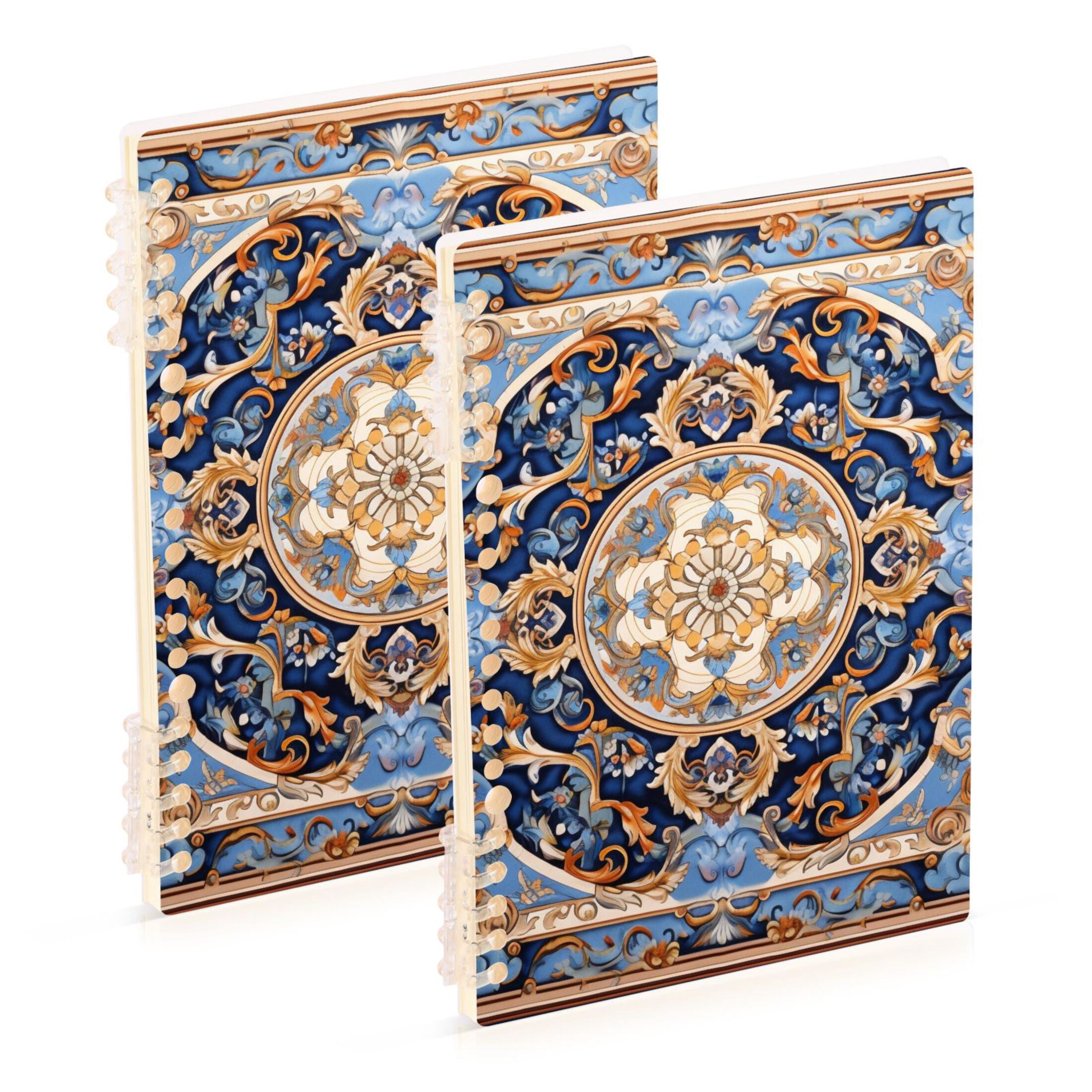 Bohomia Pattern Ring Binder Notebook Journey Note Diary College Ruled ...
