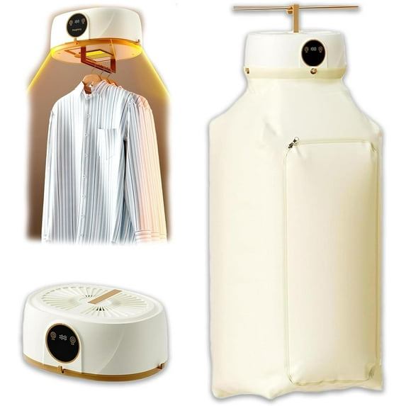 Bohorizon Aironox Automatic Ironing Machine, Portable Clothes Dryer Upgraded Automatic Wireless ...