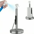 Bohorizon Paper Towel Holder with Spray Bottle, Countertop Standing ...