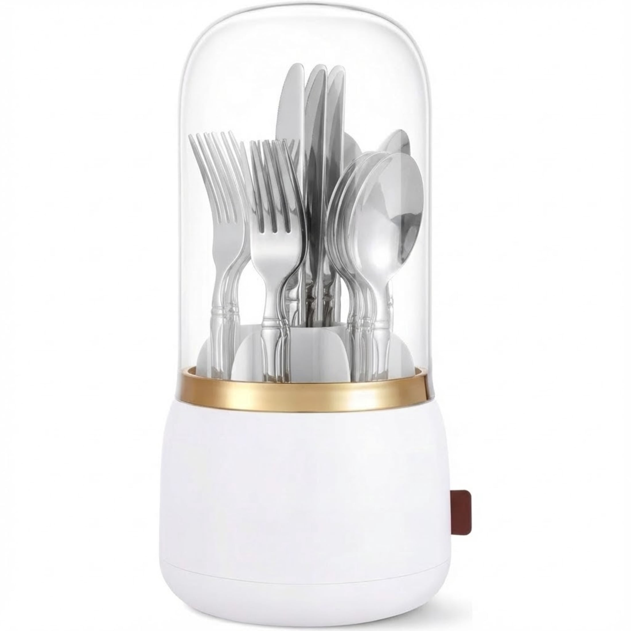 Bohorizon Rotating Utensil Holder Counter, Silverware Organizer and ...