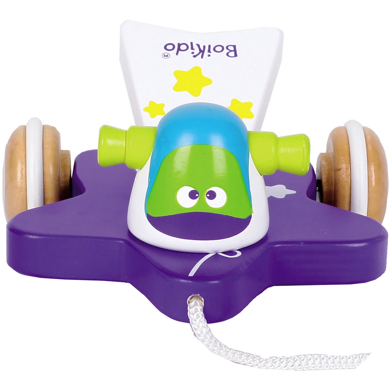 Boikido Wooden Comet Pull Toy - Walmart.com