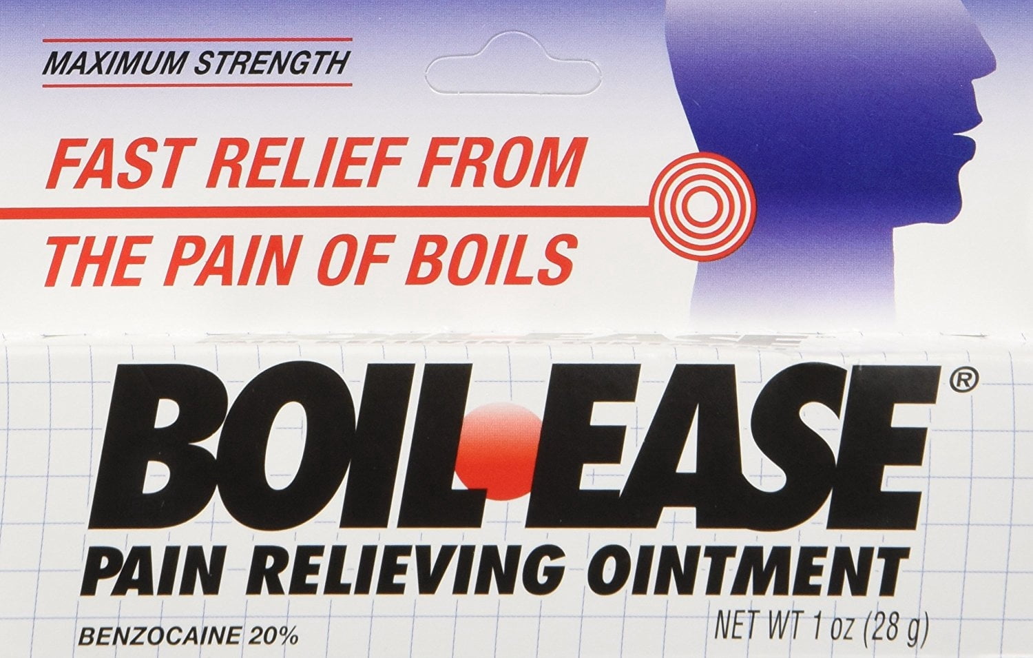 Boil Ease Pain Relieving Ointment, 1 Ounce HSA/FSA Eligible - Walmart.com