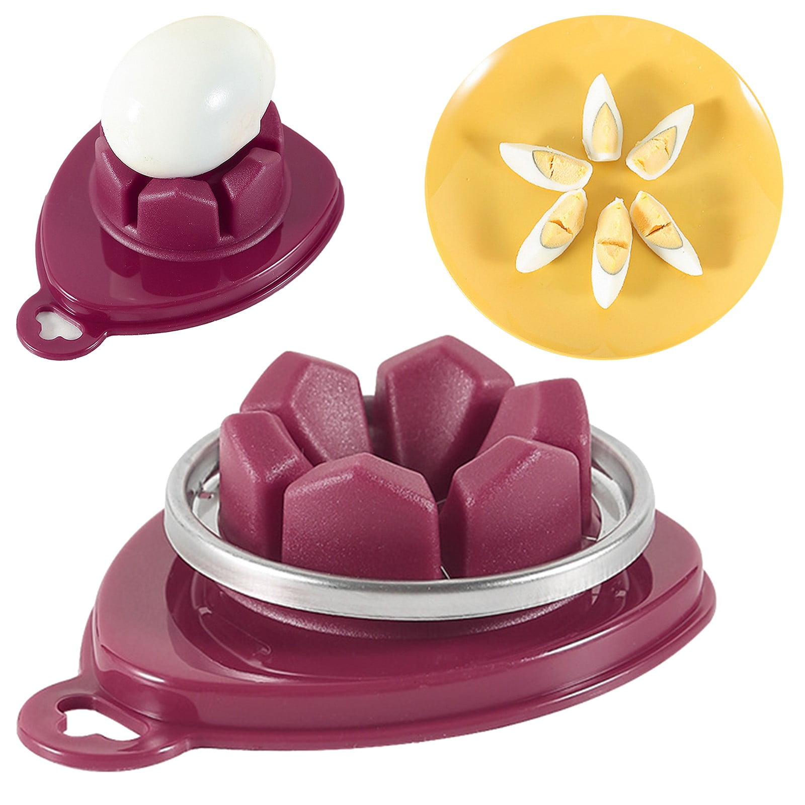 Boiled Egg Slicer Cooked Egg Slicer Perfectly Cooked Eggs Strong ...