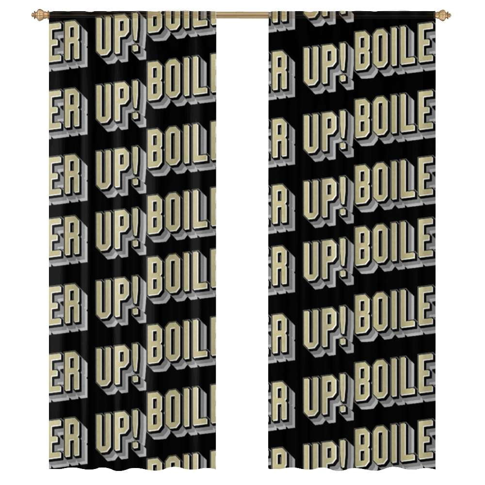 Boiler Up! Sheer Window Curtains for Living Room Kitchen Bedroom Tulle ...