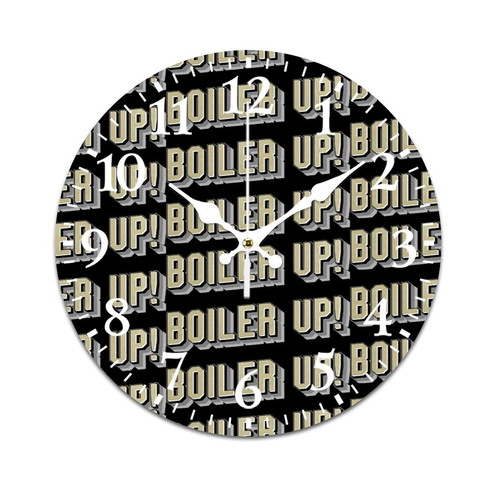 Boiler Up! Wall Clock Modern Design Clocks Wall Hanging Home Office ...