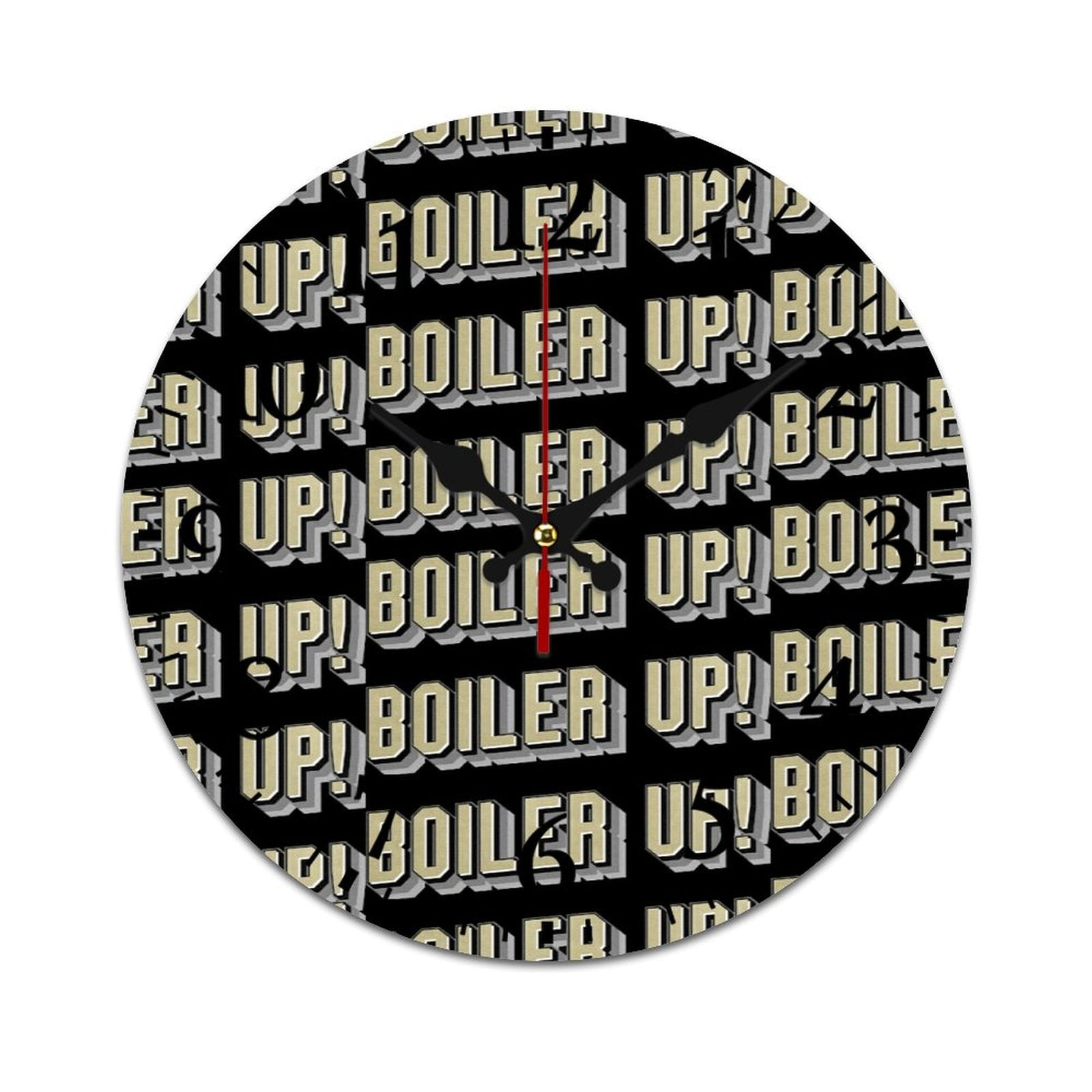 Boiler Up! Wall Clock Modern Design Clocks Wall Hanging Home Office ...