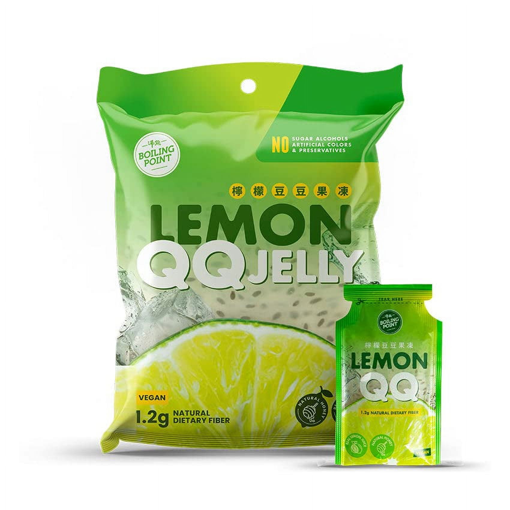 Boiling Point Jelly Fruit DMF15 Konjac Jelly Lemon Jelly with Lemon ...