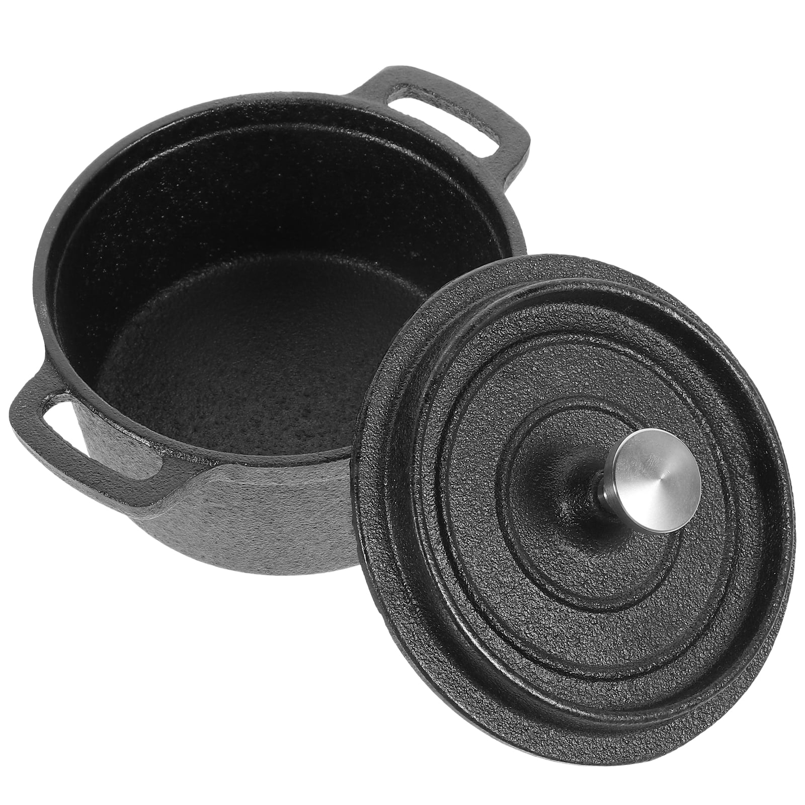 Boiling Water Pot Metal Stockpot Mini Cast Iron Cooking Utensils ...