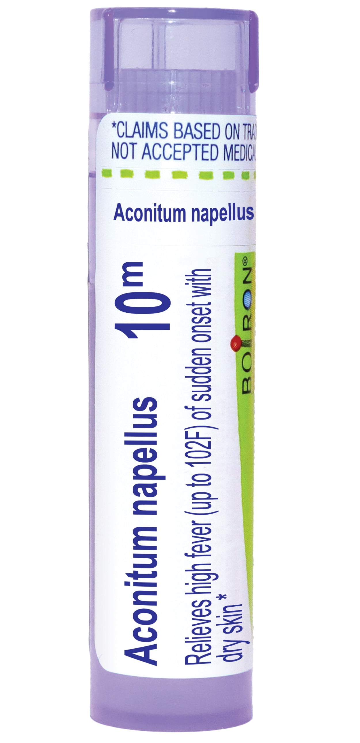 Boiron Aconitum Napellus 10M, Homeopathic Medicine for High Fever (Up ...