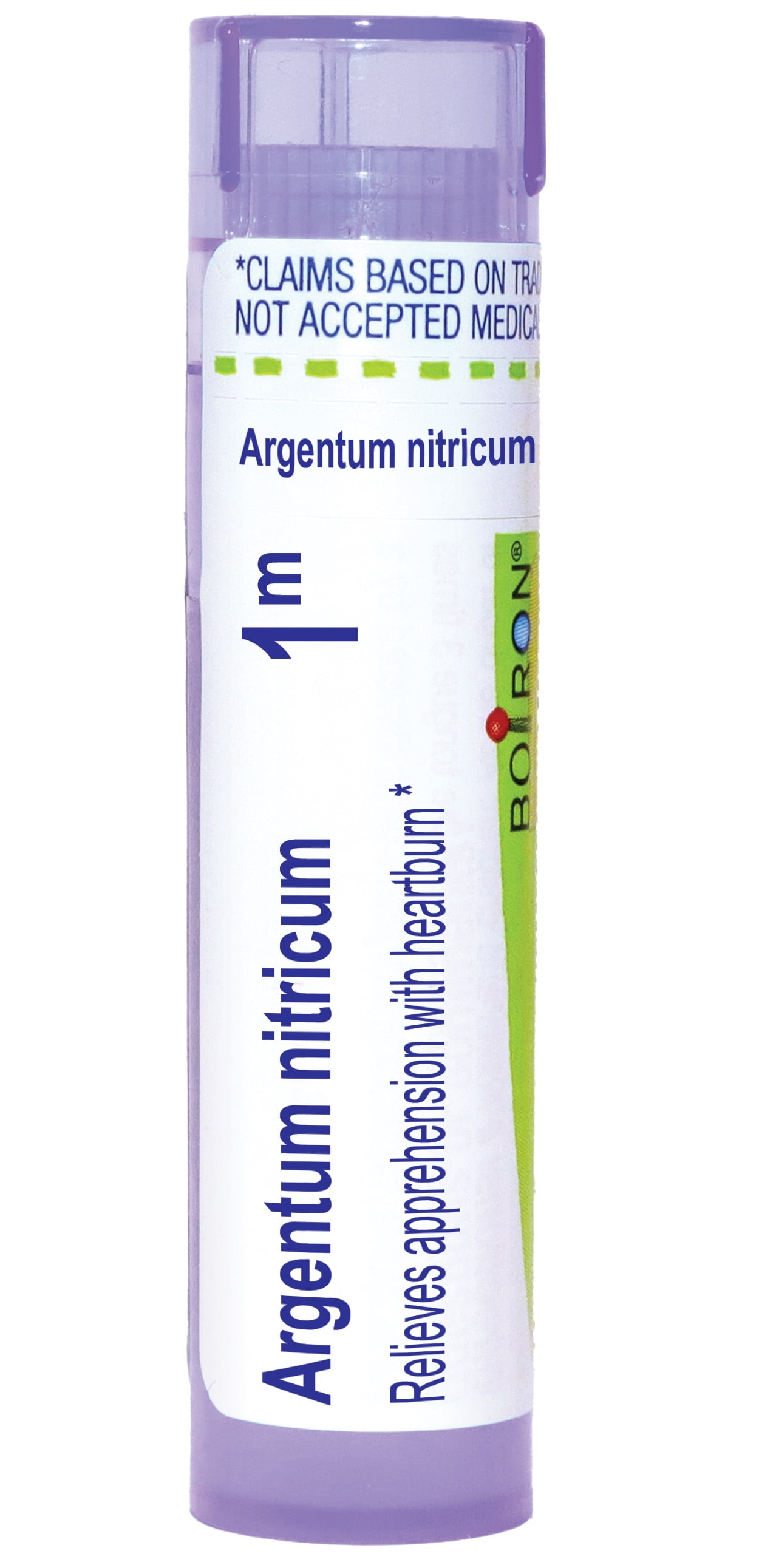 Boiron Argentum Nitricum 1M, Homeopathic Medicine for Apprehension With ...