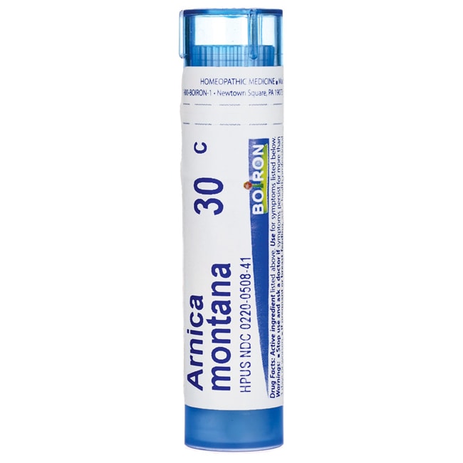 Boiron Arnica Montana 30C, Homeopathic Medicine for Muscle Pain, Stiffness, Swelling From ...