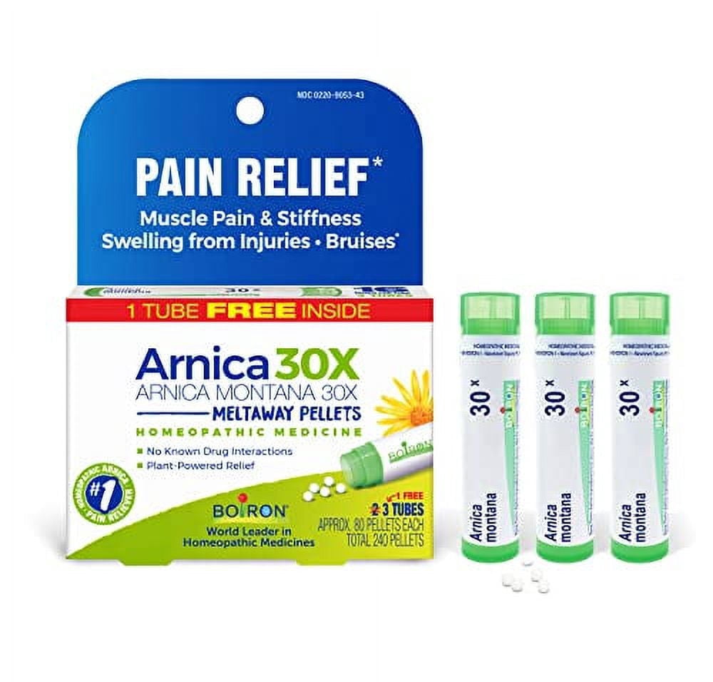 Boiron Arnica Montana 30X Homeopathic Medicine for Relief from Muscle ...