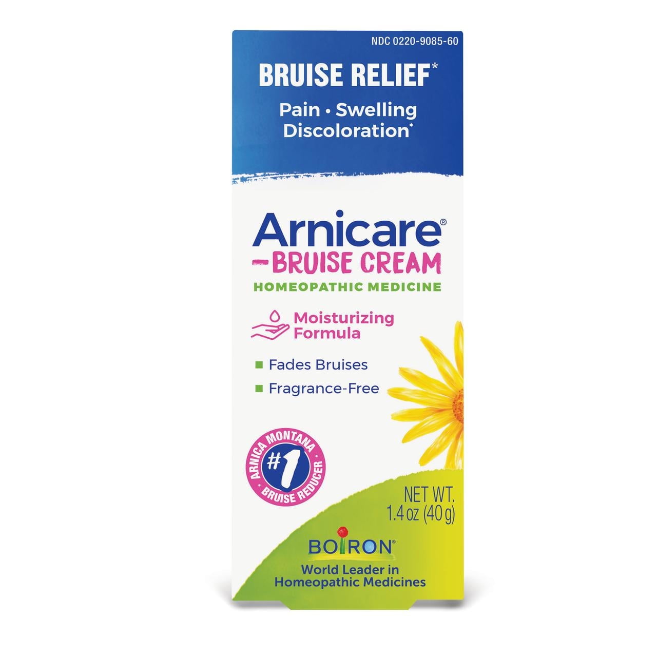 Boiron Arnicare Bruise Remedy Treatment Cream, Pain & Swelling Relief ...