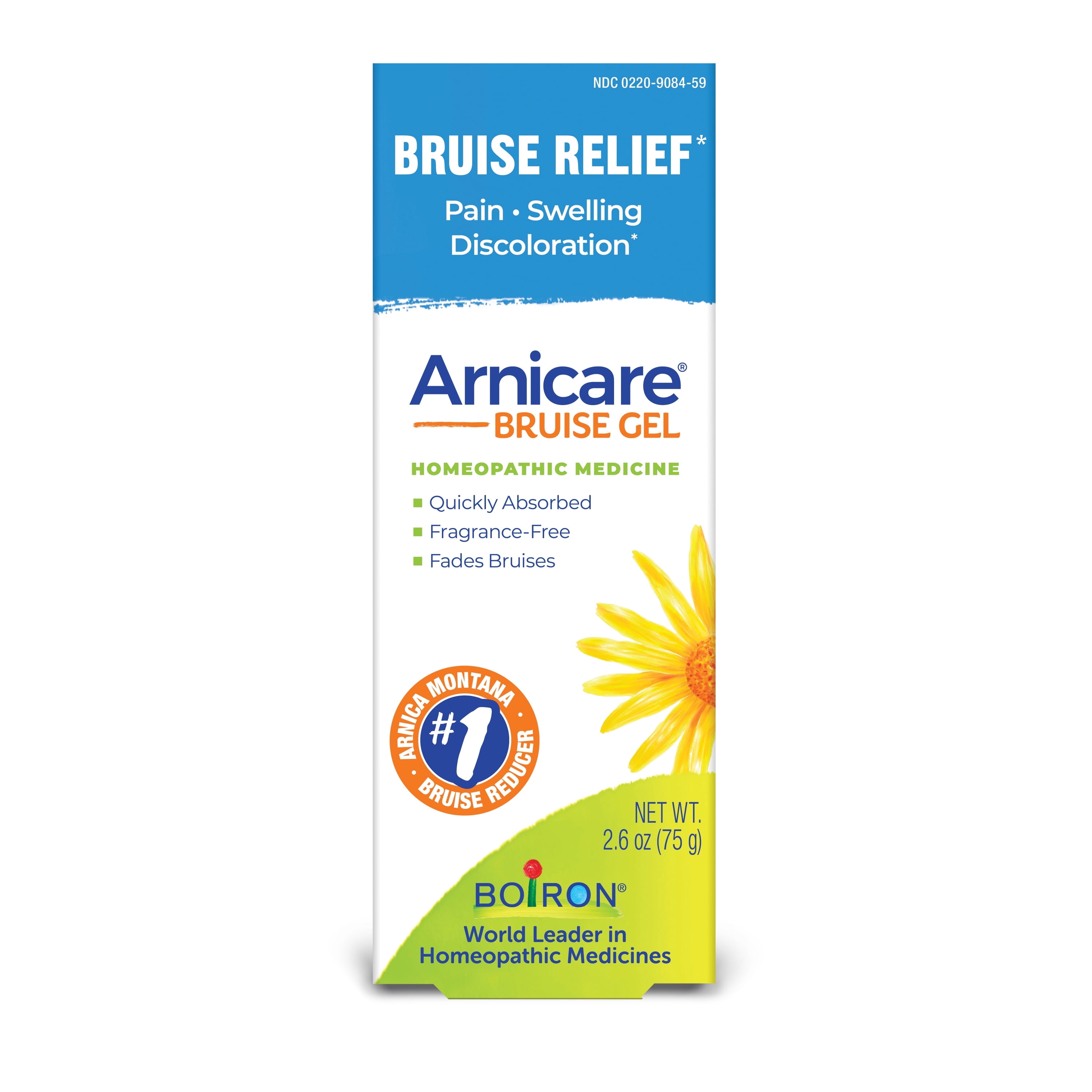 Boiron Arnicare Bruise Gel, Homeopathic Medicine for Bruise Relief ...