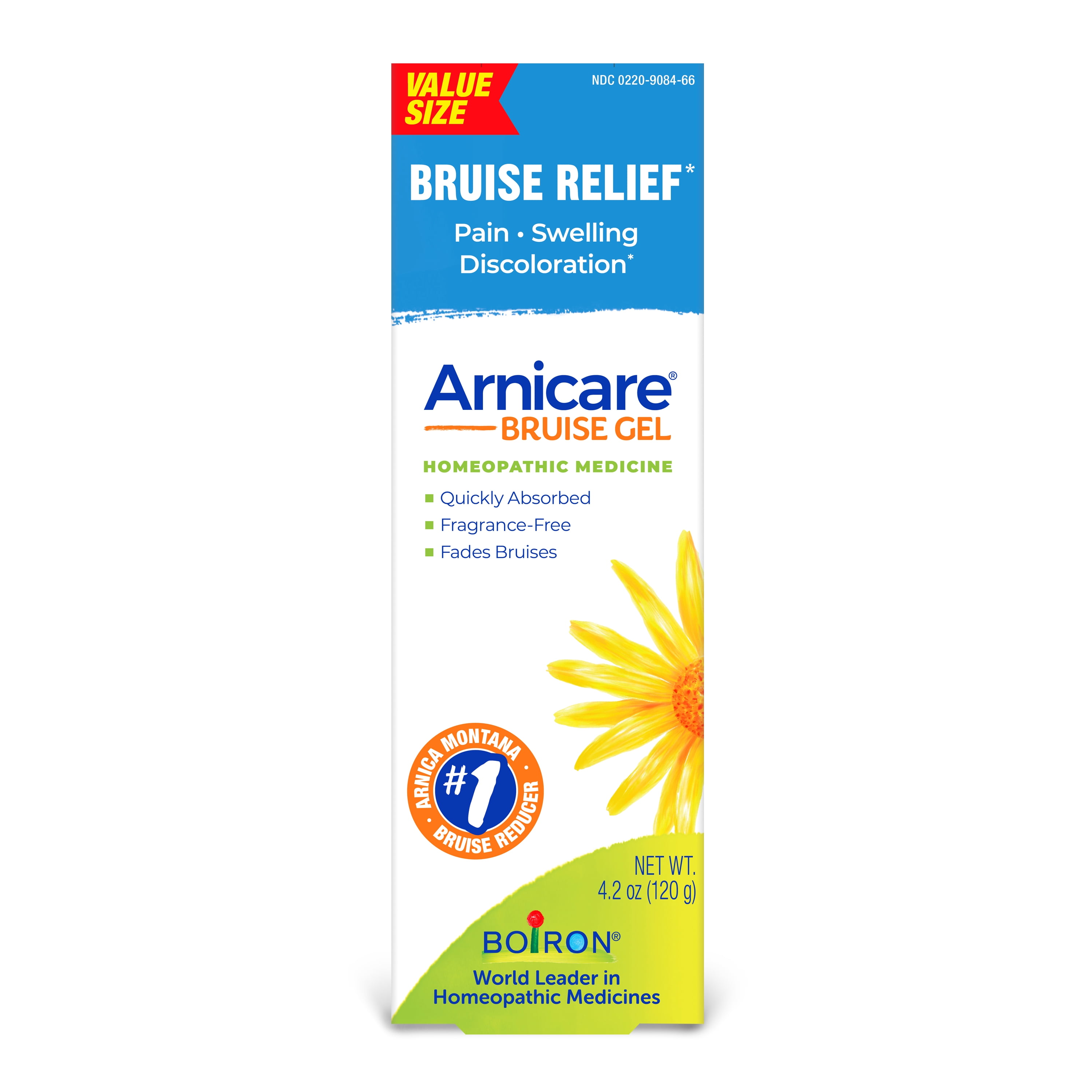 Boiron Arnicare Bruise Gel, Homeopathic Medicine for Bruise Relief ...