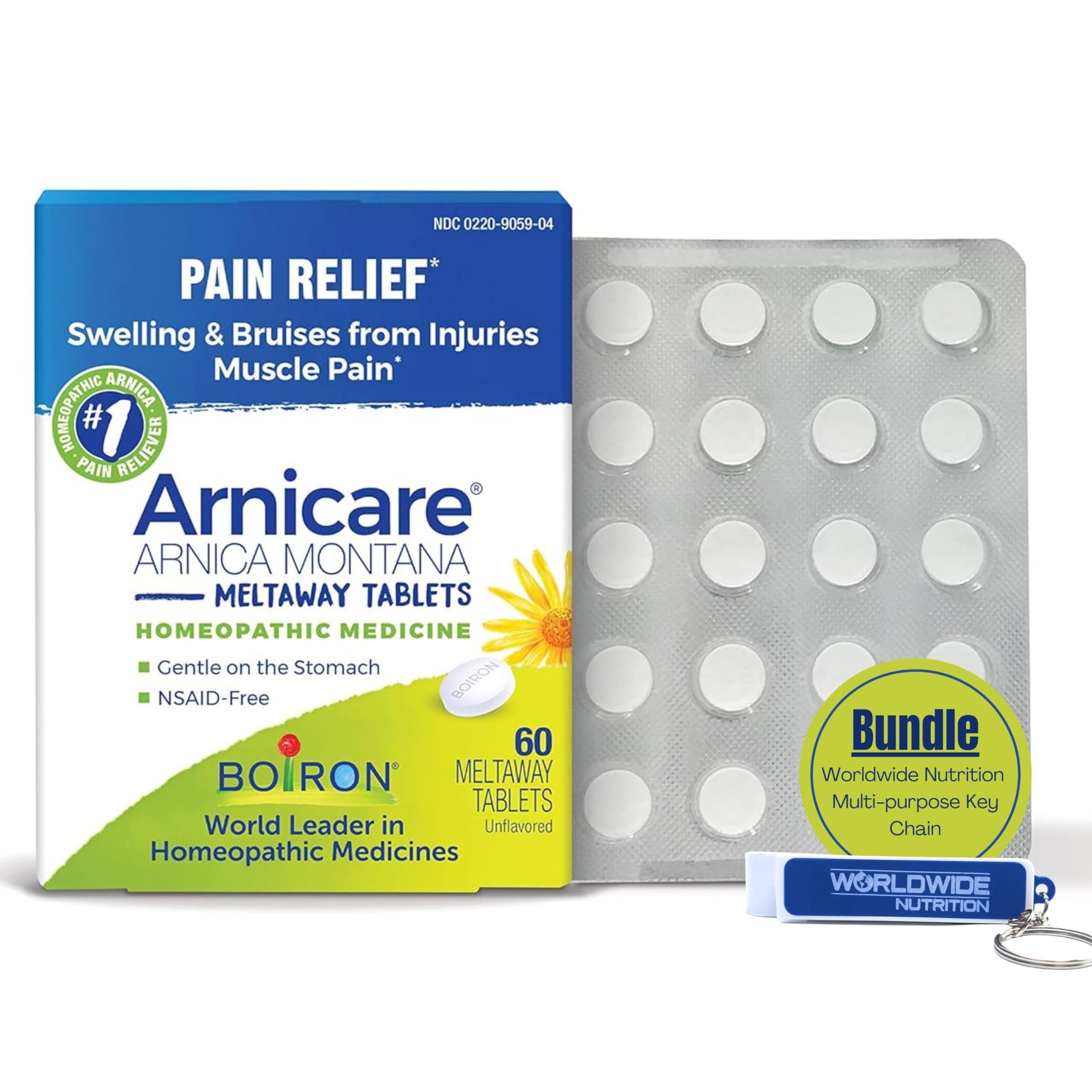Boiron Arnicare Meltaway Tablets for Muscle Pain, Swelling Reducer, and ...