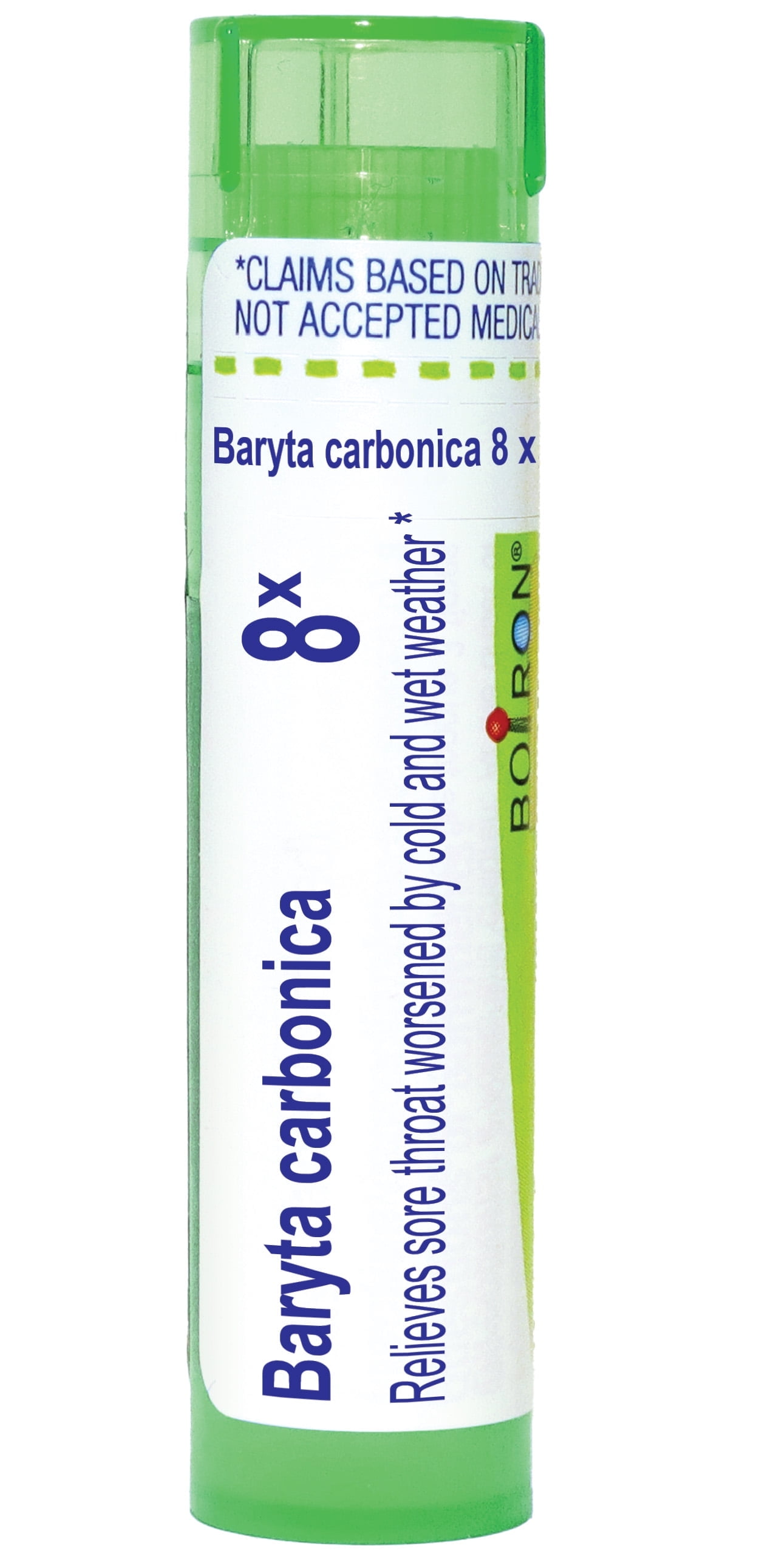 Boiron Baryta Carbonica 8X Homeopathic Single Medicine For Cough, Cold ...