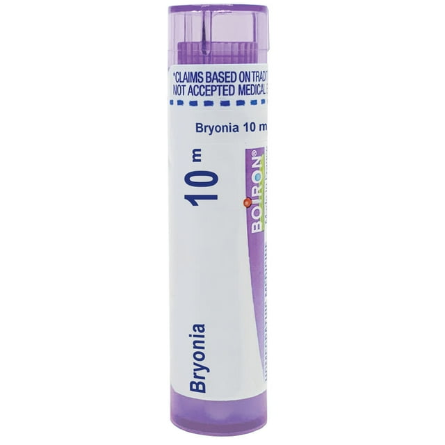 Boiron Bryonia 10M, Homeopathic Medicine for Pain Relief, 80 Pellets ...