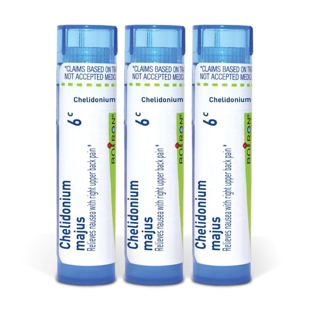 Boiron Chelidonium Majus 6C, Homeopathic Medicine for Nausea With Right ...