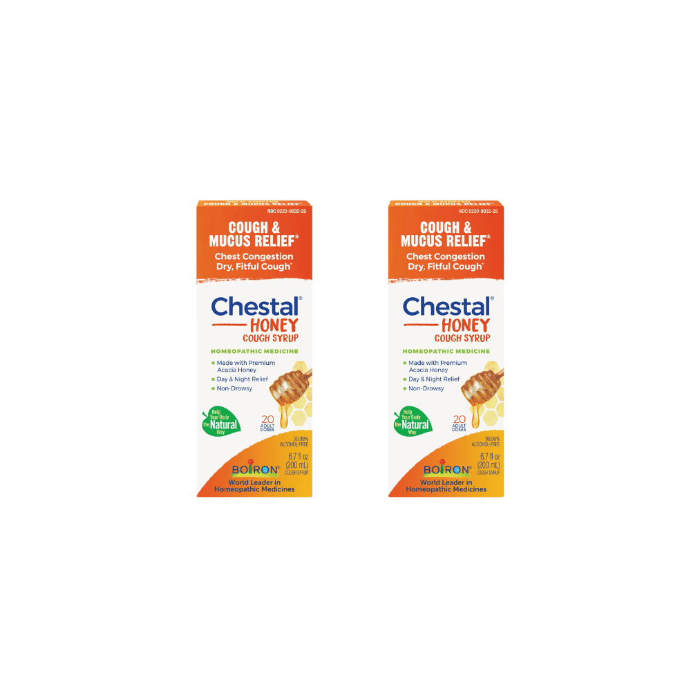Boiron Chestal Honey Cough Syrup (2 Pack), Homeopathic Medicine for ...
